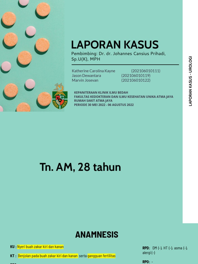 CaseReport Varikokel DR - Prihadi | PDF