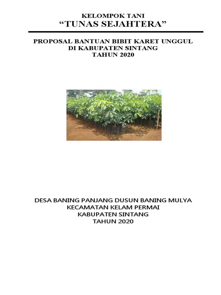 Contoh Proposal NEW | PDF