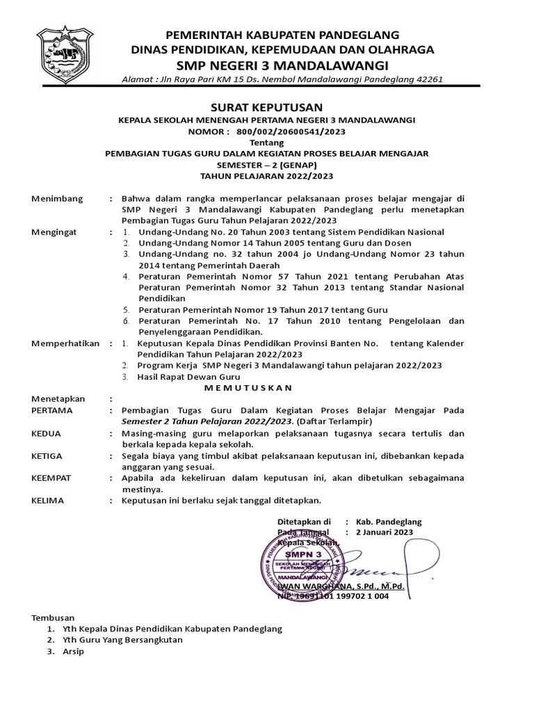 Konsiderans SK 2022-2023 Smsrter 2 | PDF
