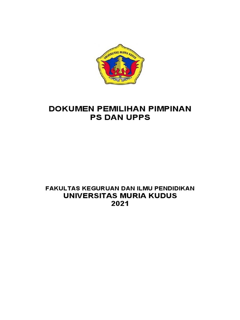 CONTOH SK Pemilihan-Pimpinan-UPPS-dan-PS | PDF