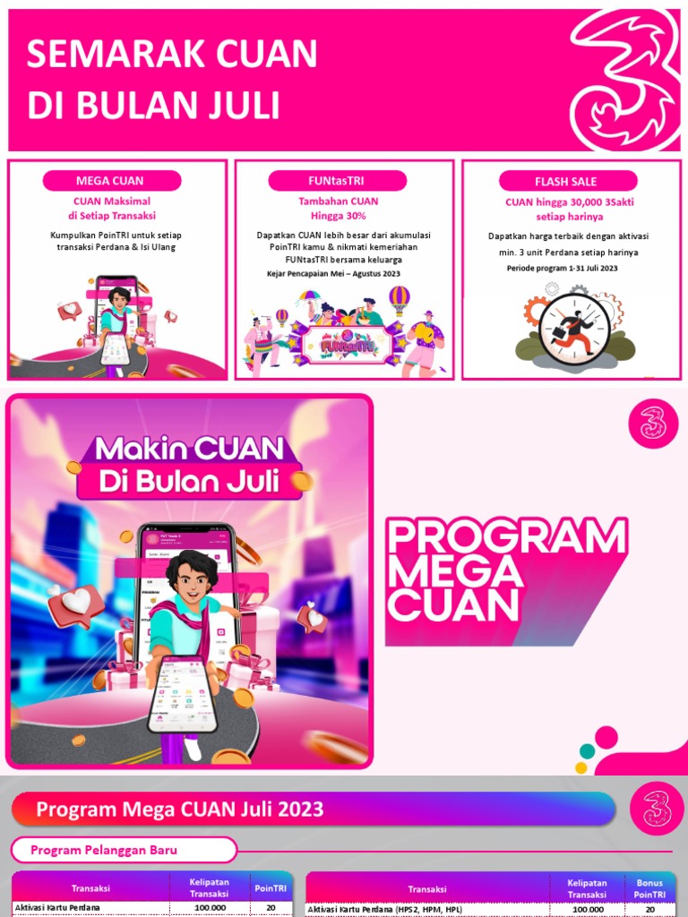 Program Regular Juli 2023 | PDF