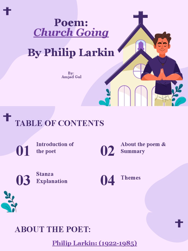 Church Going by Philip Larkin | PDF