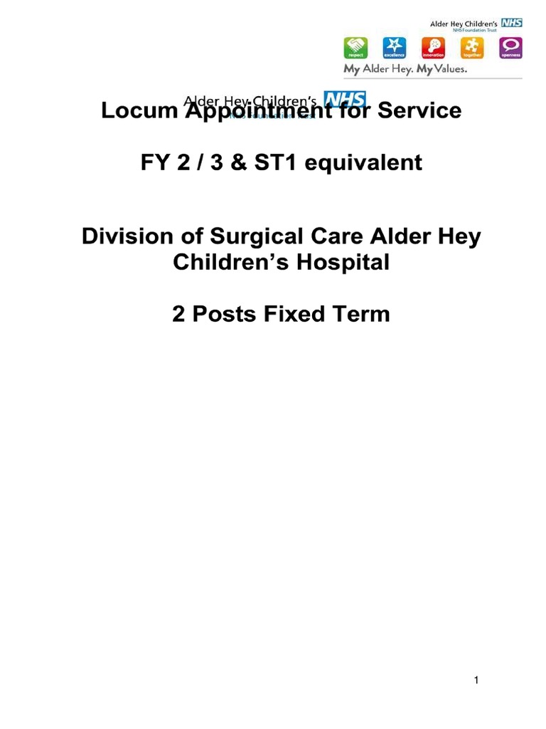 JOB DESCRIPTION - Junior Doctors For Surg Division 23.6.2021 | PDF
