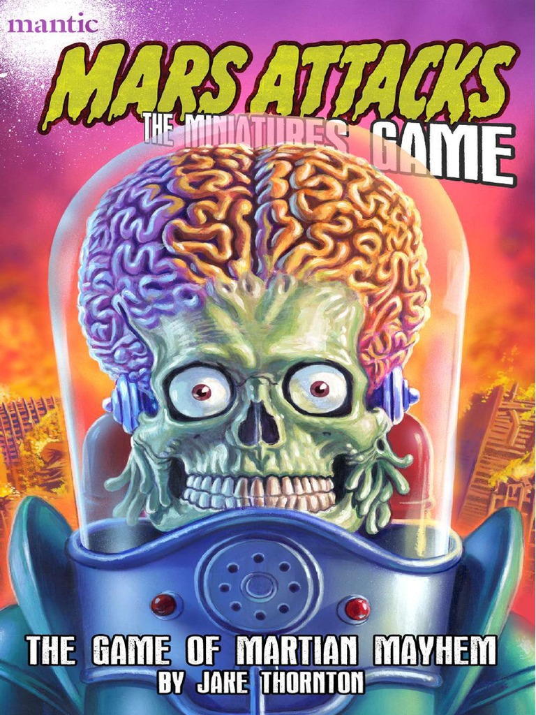 9b Mars Attacks The Miniatures Game Rulebook | PDF | Dice