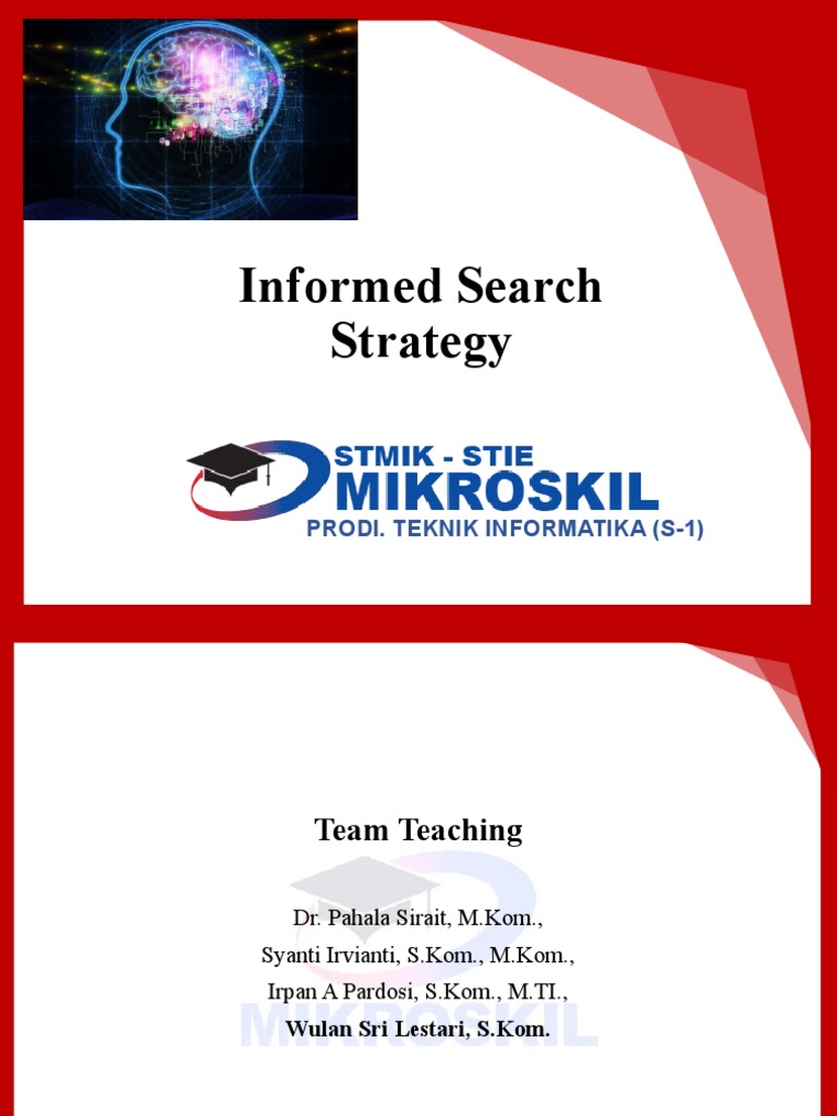 Pertemuan 7 Informed Search Strategy (Tabu Search) - 2018 | PDF