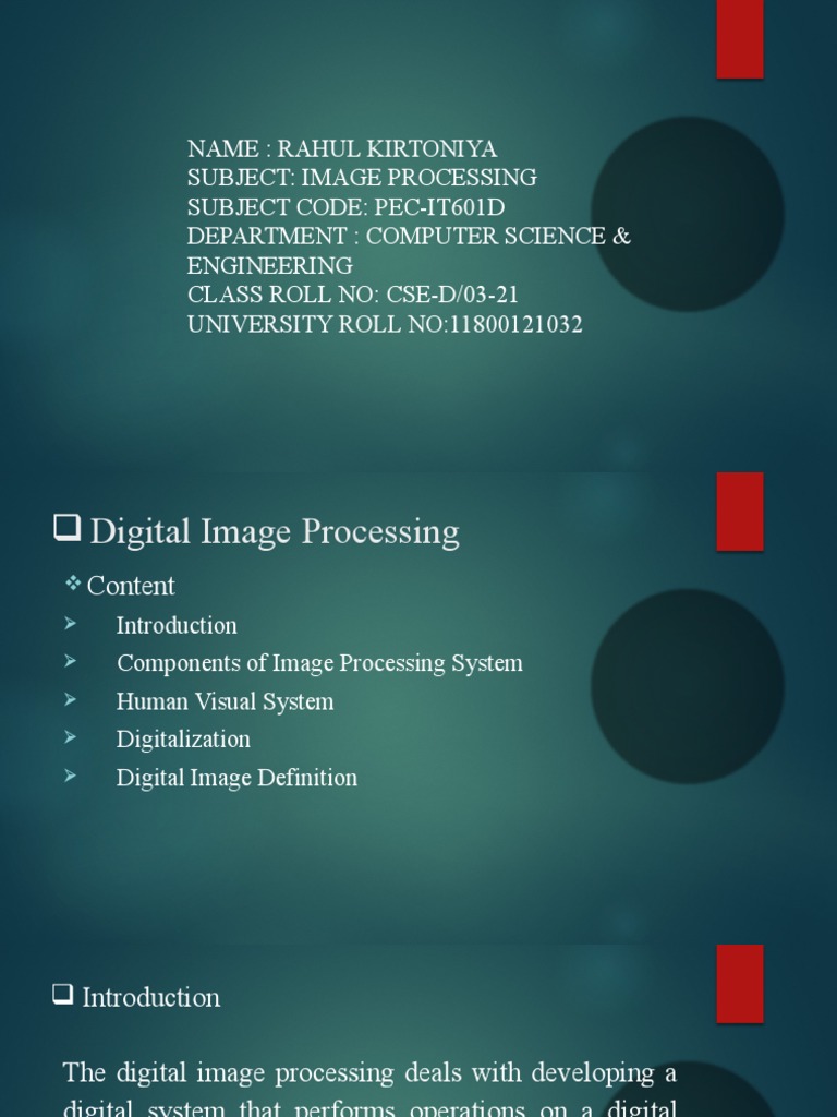 RahulKirtoniya D03 21 | PDF | Image | Computer Hardware