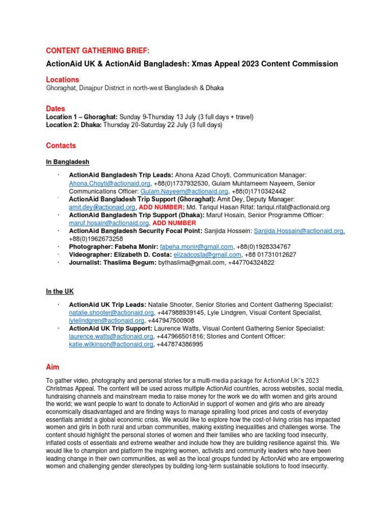 Content Brief | PDF
