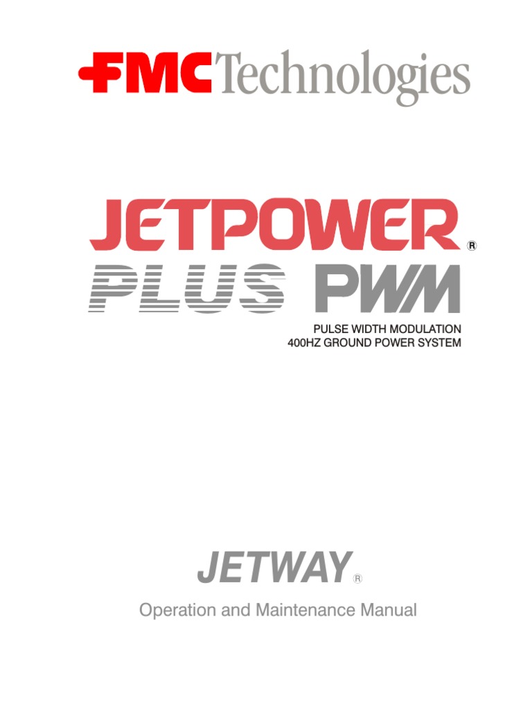 JBT / FMC JetPower Maintenance Manual | PDF