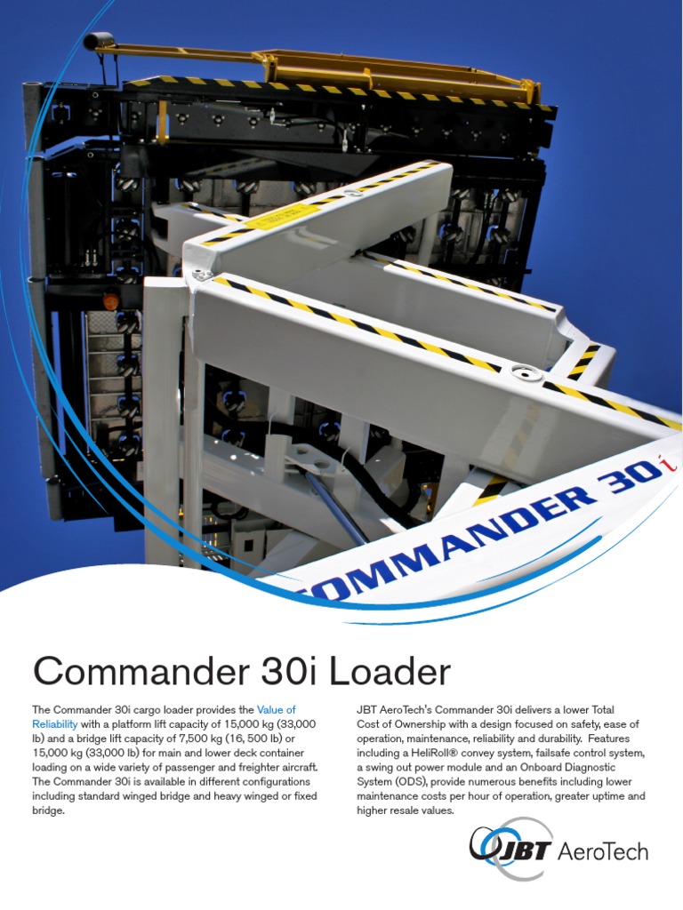 JBT Main Deck Loader C30i | PDF