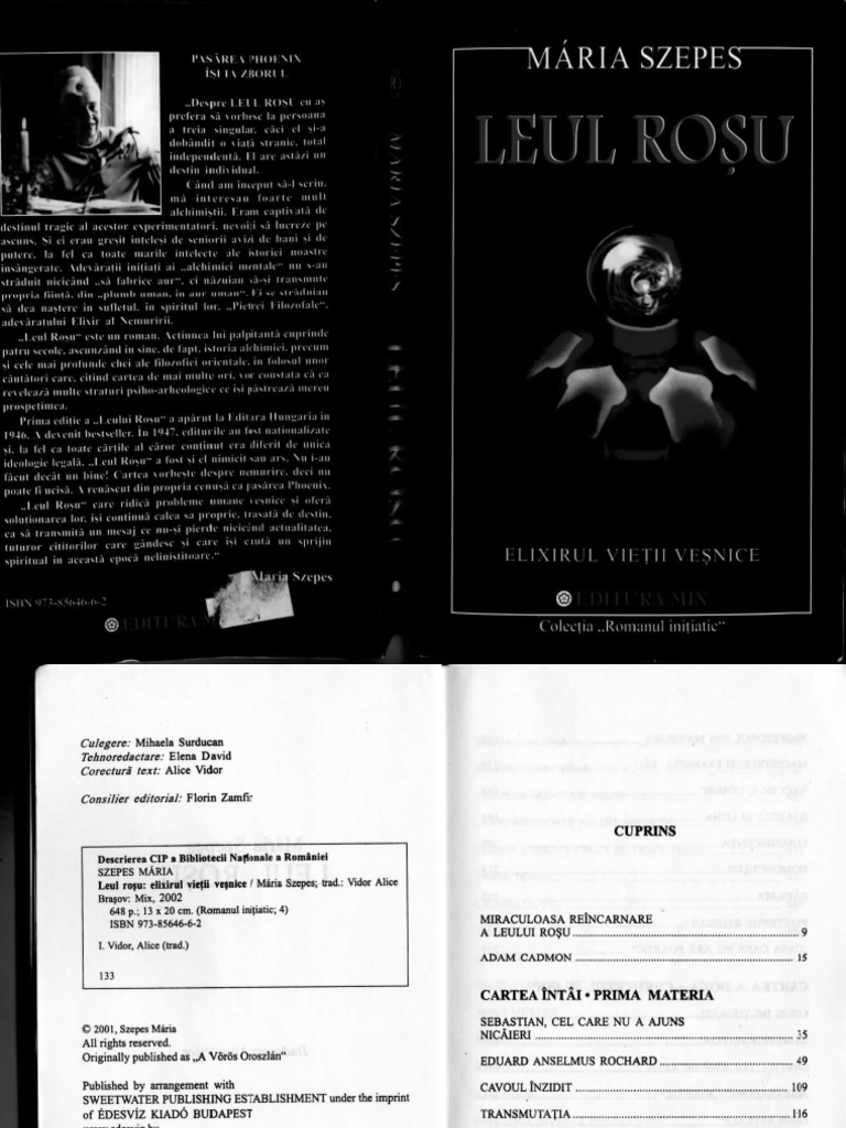 Leul Rosu Maria Szepes | PDF