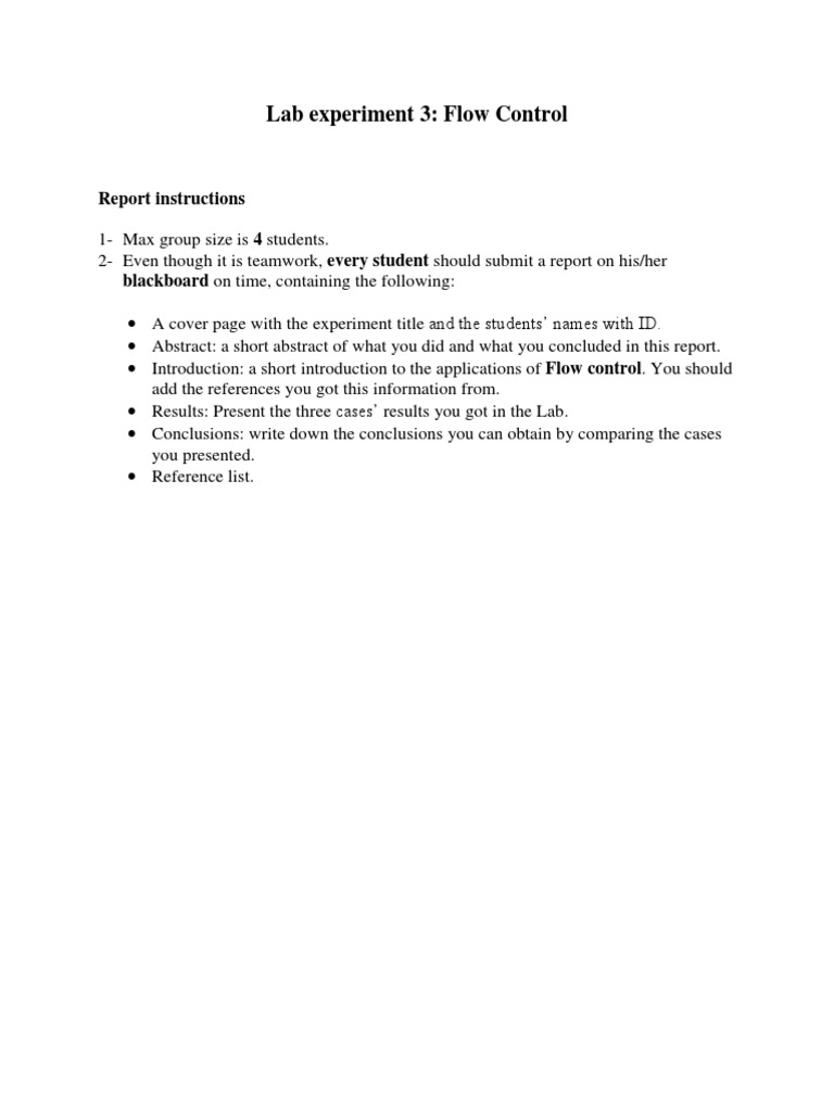 Engineering Lab Report Guide | PDF