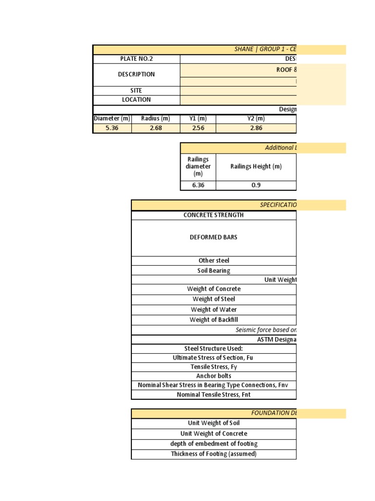 Elevated Water Tank Final | PDF | Stress (Mechanics) | Civil Engineering