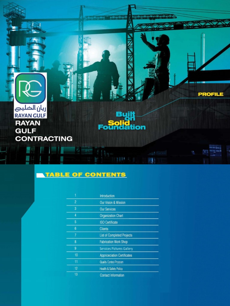 Rayan Gulf - Company Profile Updated | PDF
