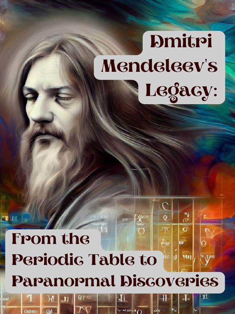 Dmitri Mendeleev's Legacy: From The Periodic Table To Paranormal ...