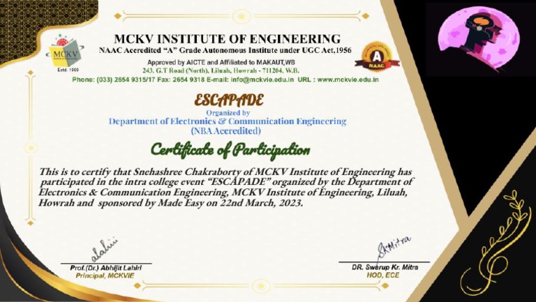 Snehahree Escapade | PDF