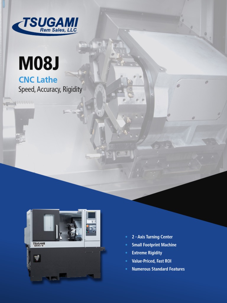 Tsugami M08J Focus Brochure 1 | PDF