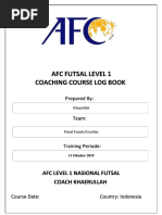Program Latihan Futsal Harian SMPN 15 | PDF