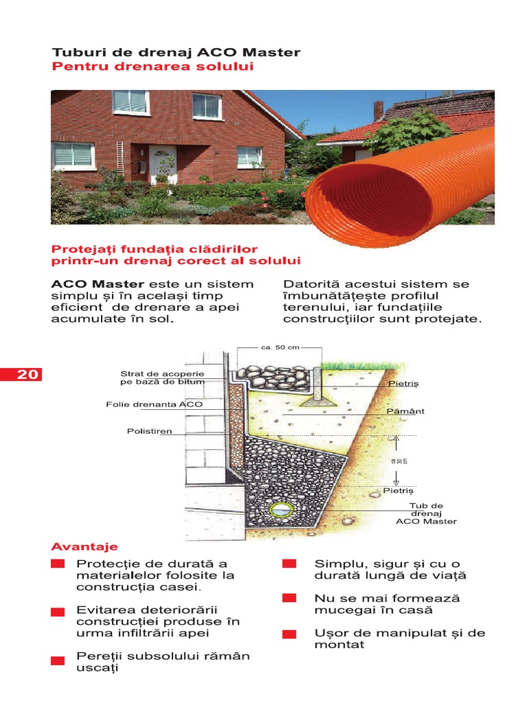 Tuburi de drenaj | PDF