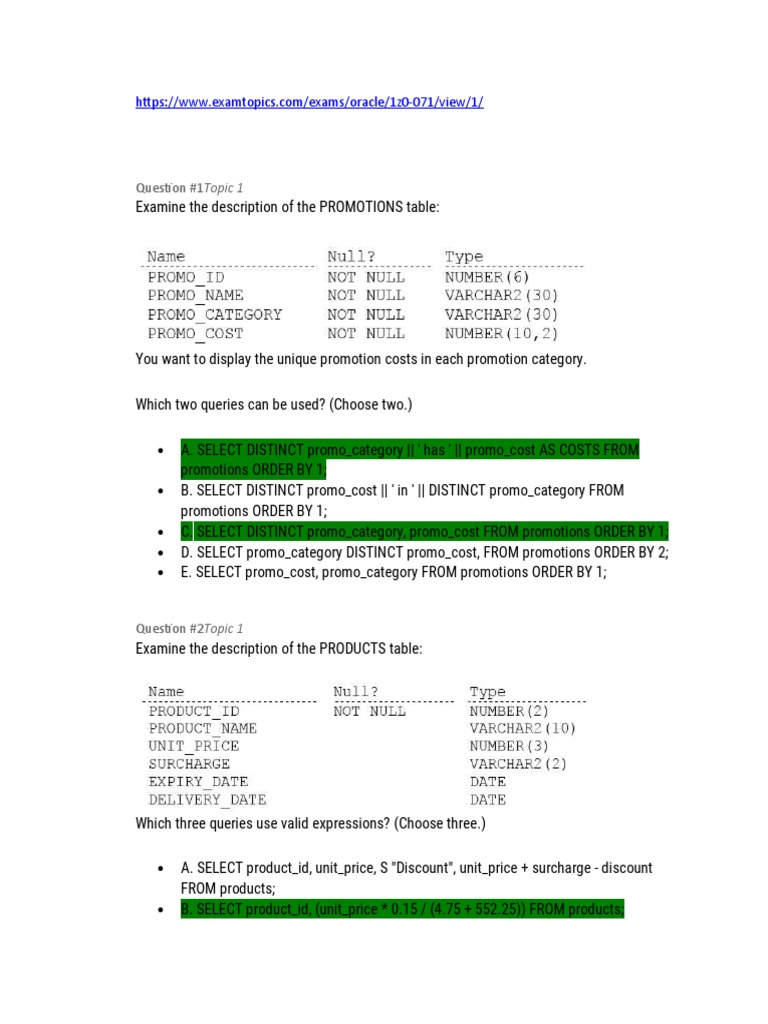 Reviewer IT Examtopics 1 | PDF | Computers
