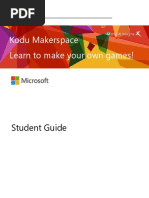 Designing Games With Kodu Game Lab Trainer Manual v2 | PDF | Career ...