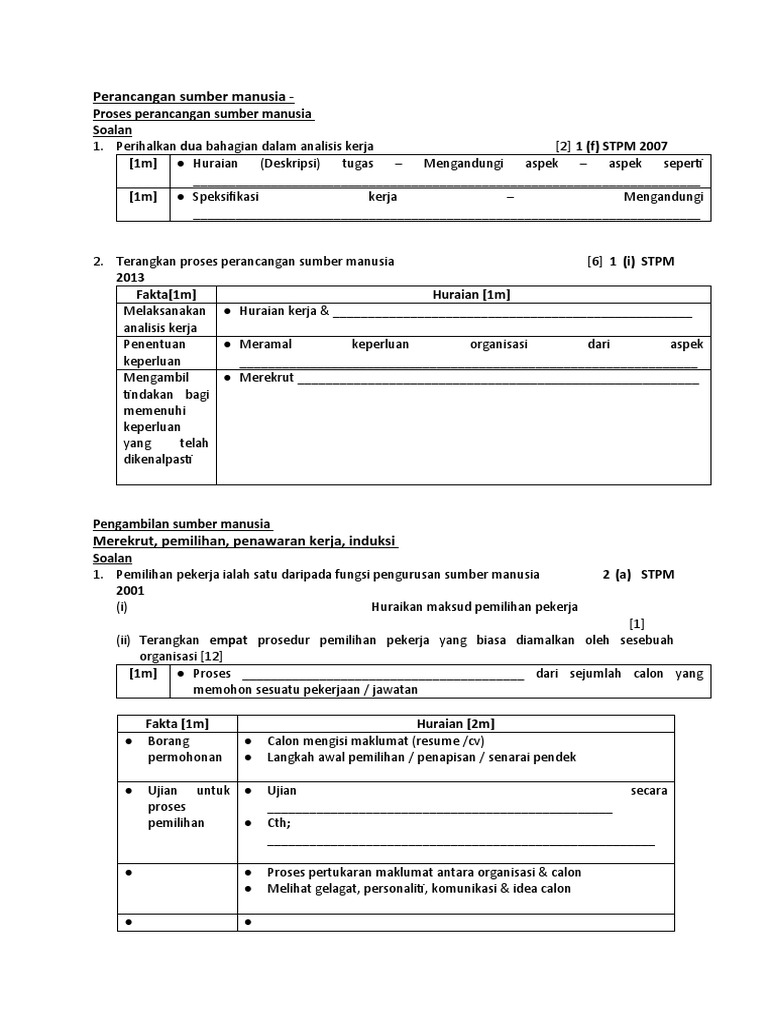 Latih Tubi Sem 1 | PDF