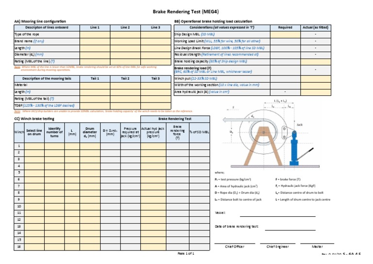 Brake Rendering Test | PDF | Vehicles | Mechanical Engineering
