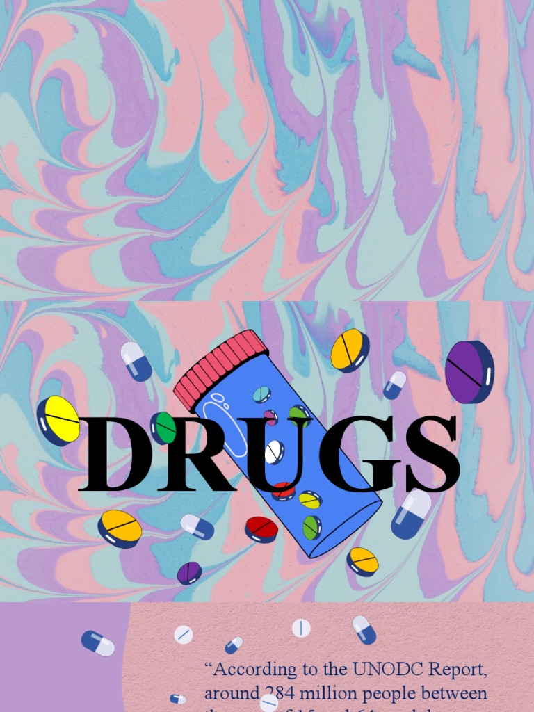 Drugs PowerPoint Morph Animation Template Purple Variant | PDF