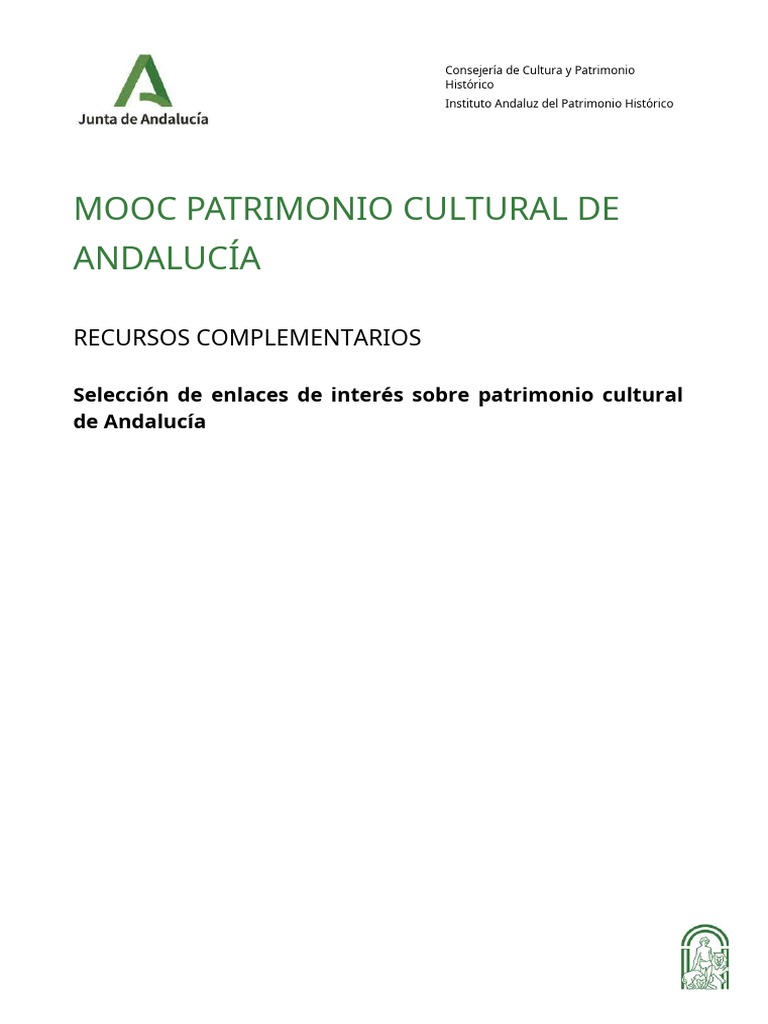 MOOC PCA Recursos Complementarios v1 | PDF