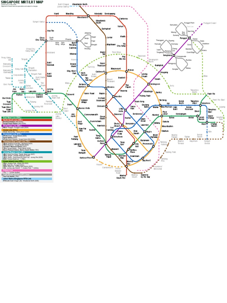 MRT Singapore Maps | PDF | Urban Planning | Transport Infrastructure
