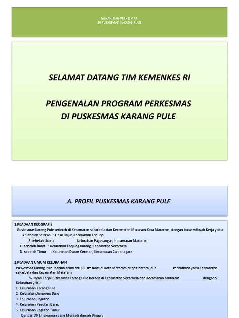 Mekanisme PKL Perkesmas Fix (1) (Autosaved) | PDF | Pengembangan Diri ...