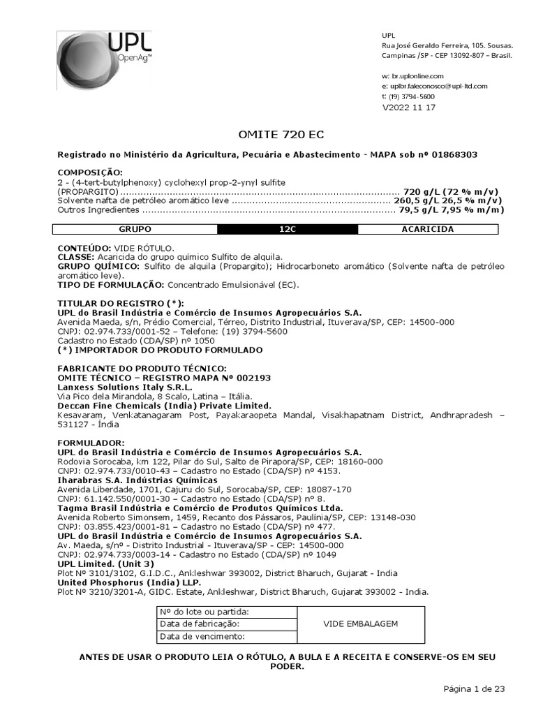 Omite 720 | PDF | Motor a jato | Bico