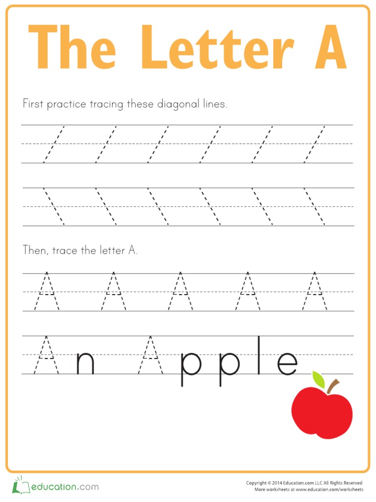 Trace The Alphabet | PDF