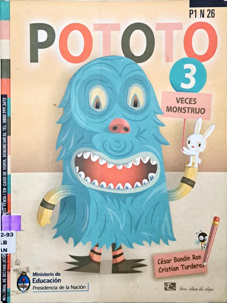 Pototo 3 Veces Monstruo - César Bandin Ron | PDF