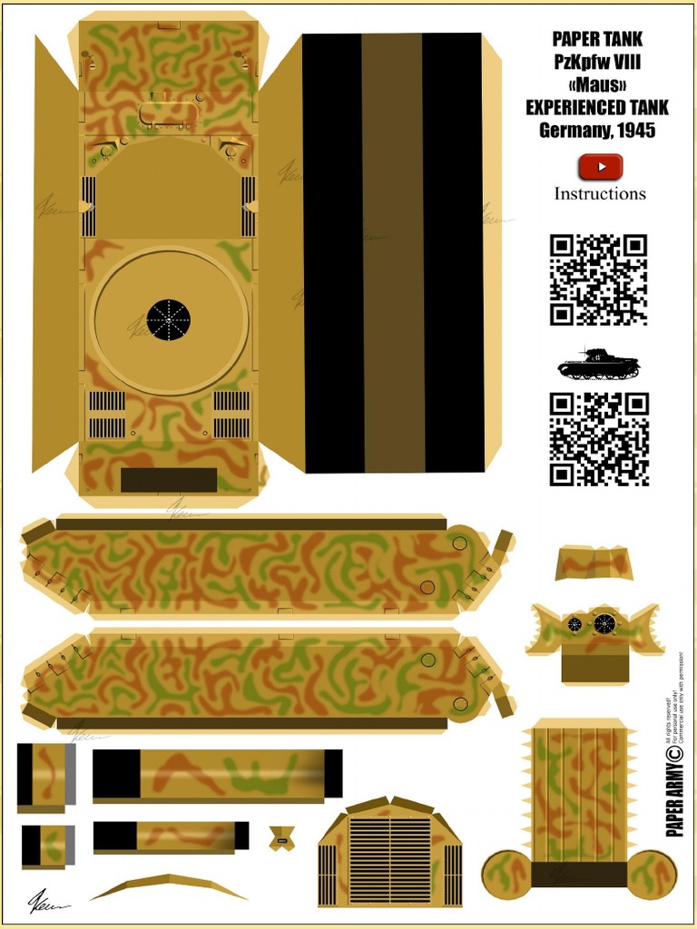 Panzer VIII Maus | PDF