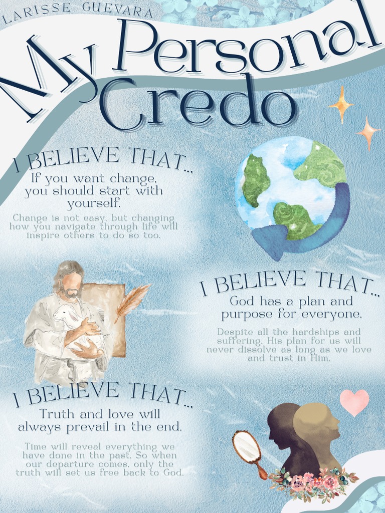 Personal Credo | PDF