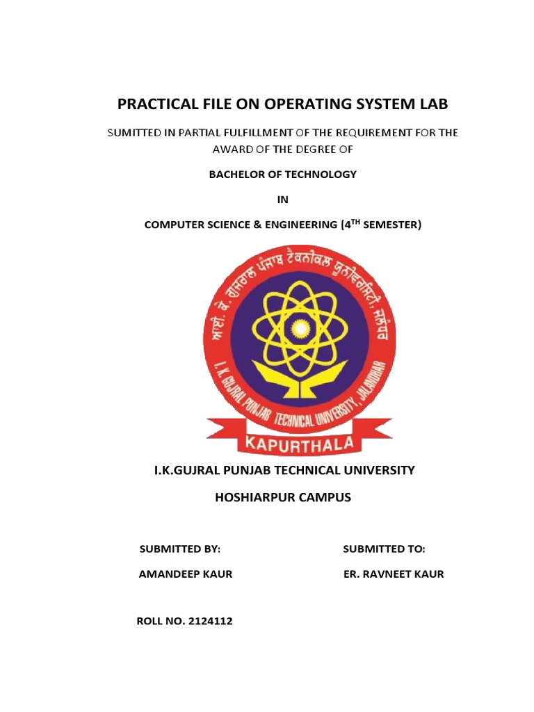 Practical Os | PDF