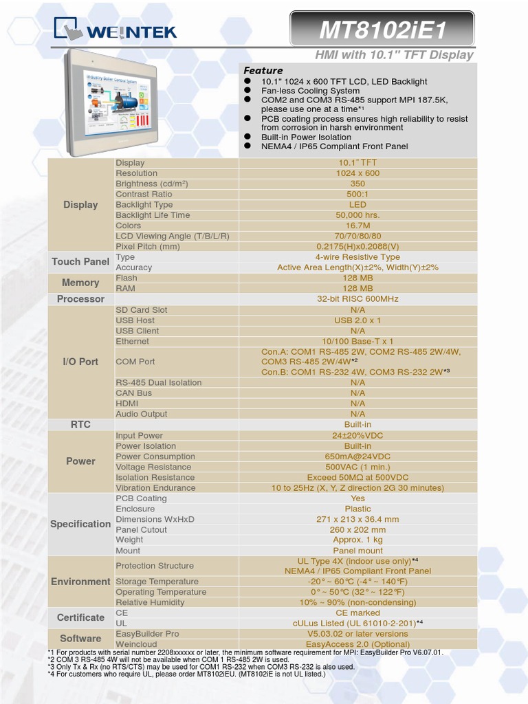MT8102iE1 Datasheet ENG | Download Free PDF | Computing | Computer Engineering