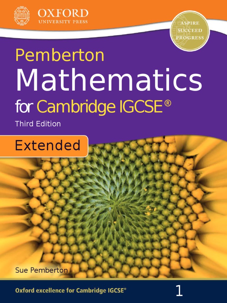 Pemberton Cambridge IGCSE: Mathematics | PDF