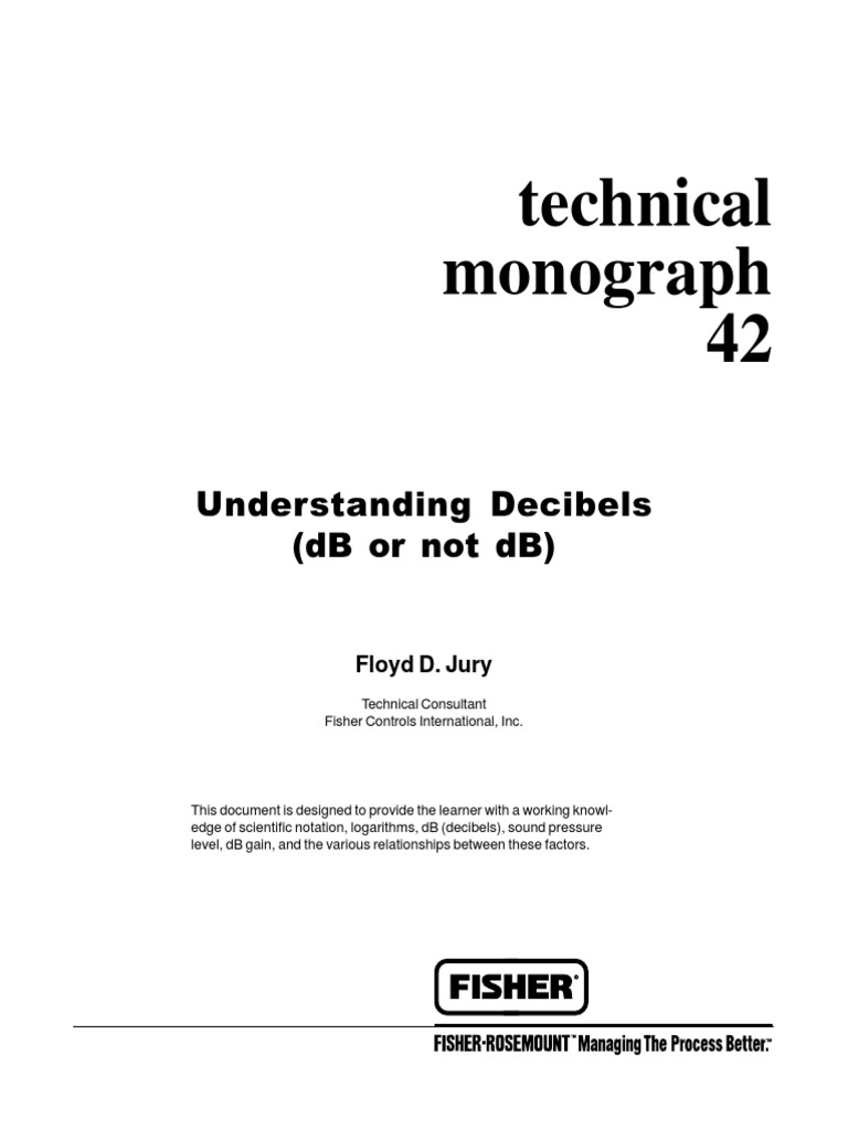 Understanding Decibels d350674x012 | PDF | Decibel | Logarithm