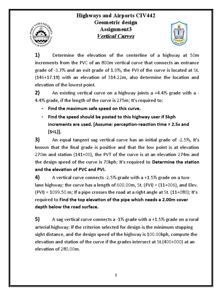 Assignment 3 Geometric Design | PDF