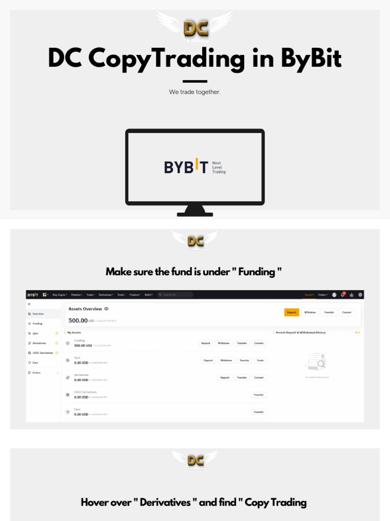 ByBit CopyTrading Guide | PDF | Finance & Money Management | Law