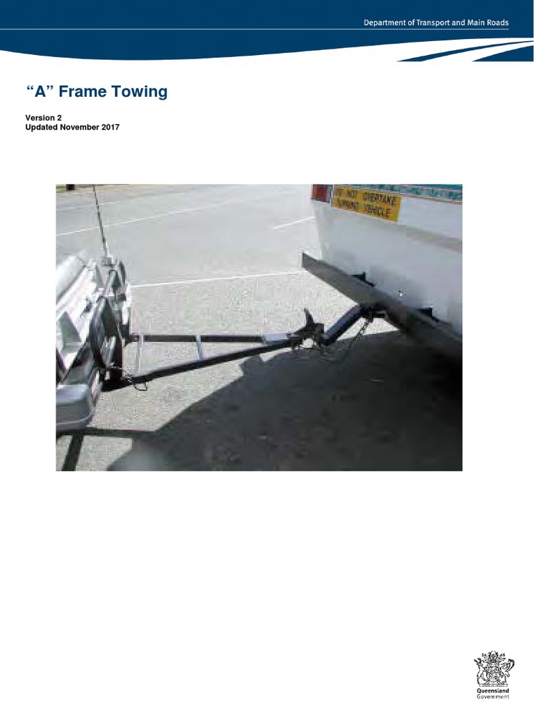 Aframe Towing Guide | PDF