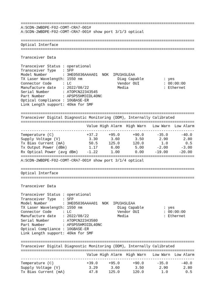 BCR Ports | PDF