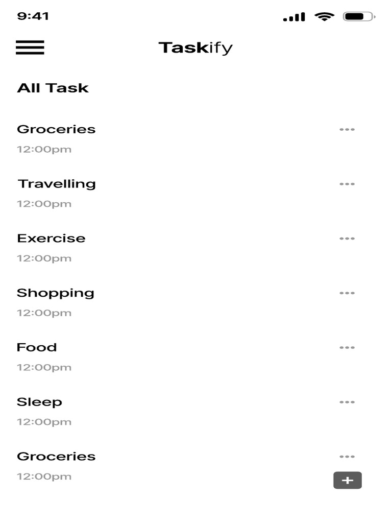 Taskify App | PDF Taskify App | PDF