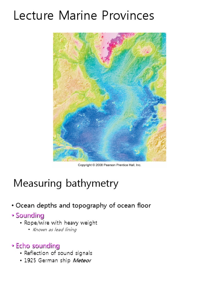 Lecture Marine Provinces | PDF