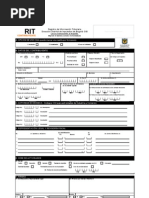 FORMATO RIT CONTRIBUYENTE Word | PDF | Business