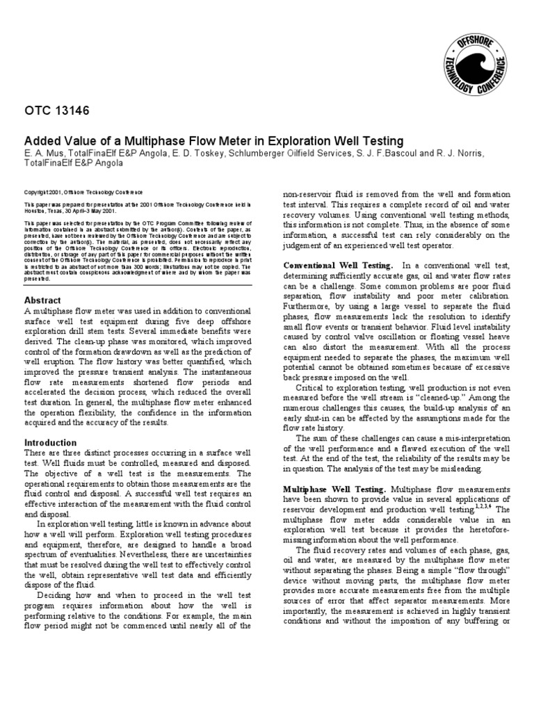 Exploration Well Testing | PDF