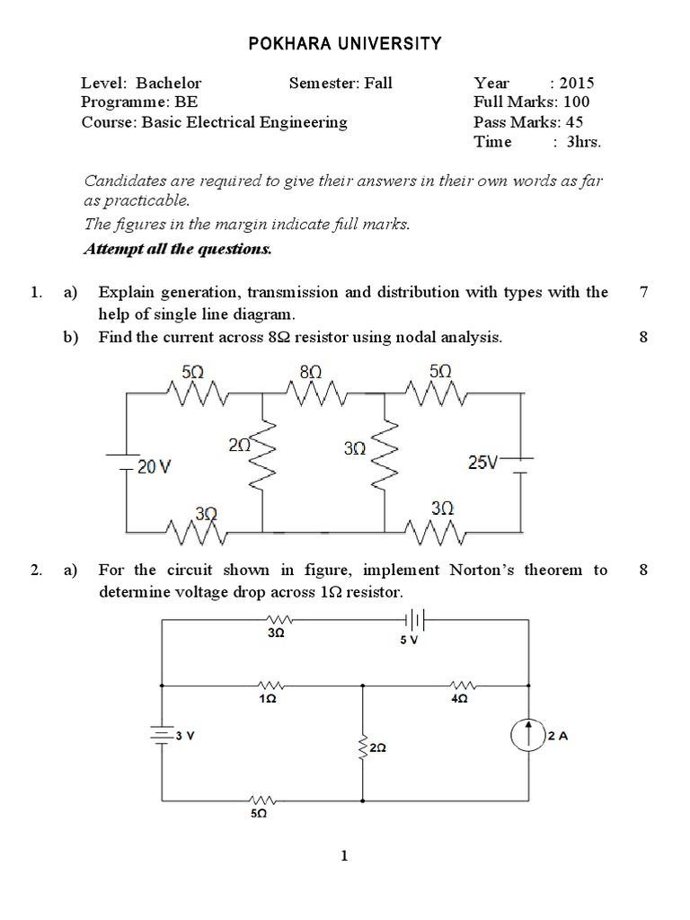 Basic Electrical Engineering | PDF | Electrical Impedance | Ac Power