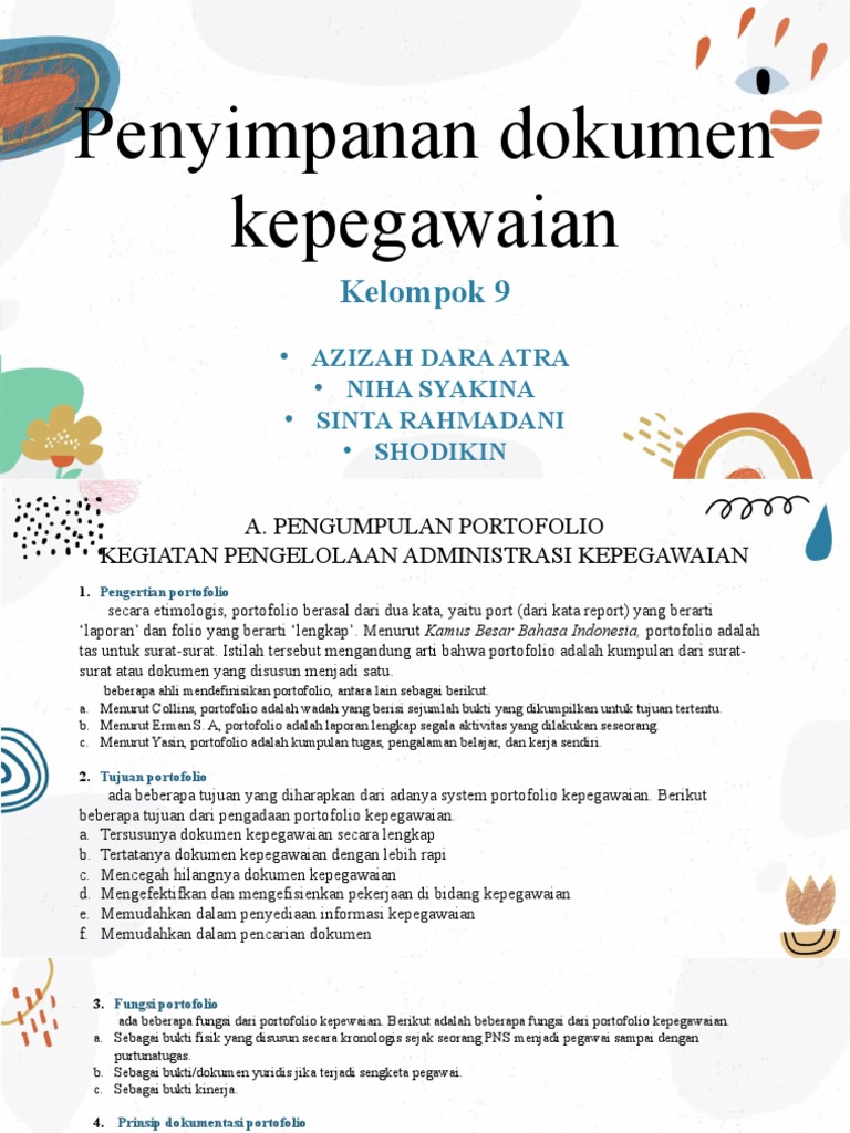 Ppt Kepegawaian Kelompok 9 | PDF