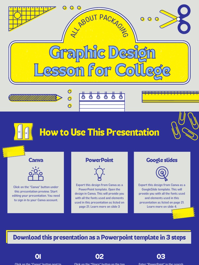 Copia de Yellow Navy and Gray Geometric Illustrative All About ...